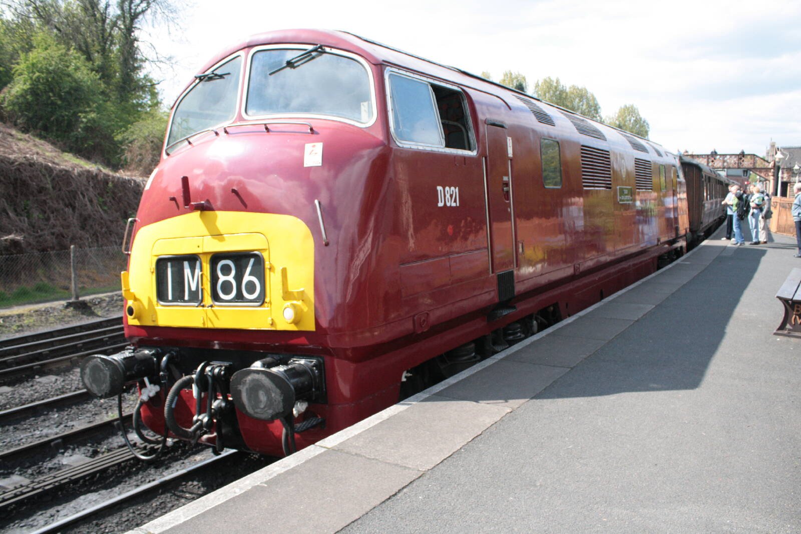 Photo of D821 at Severn Valley Railway — trainlogger