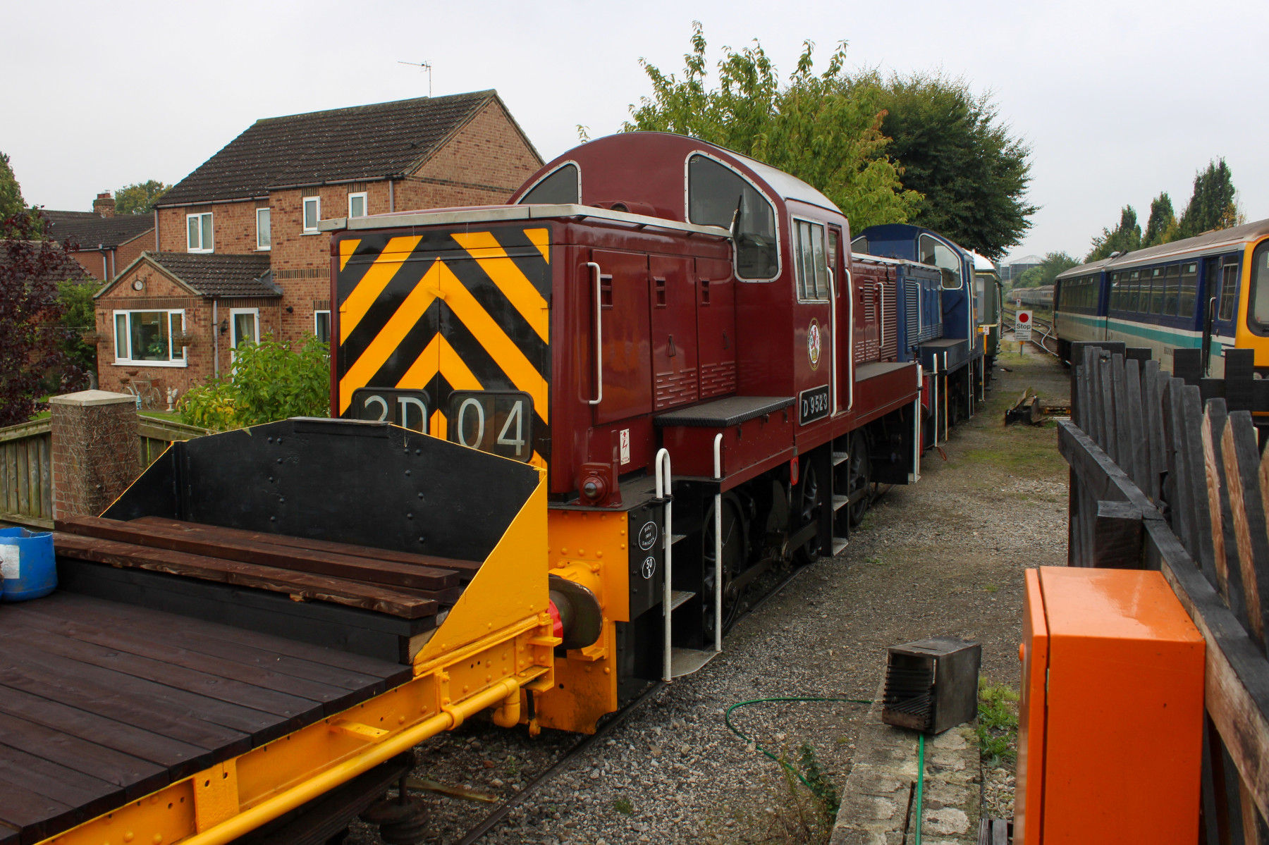 Photo of D9523 at Wensleydale Railway — trainlogger