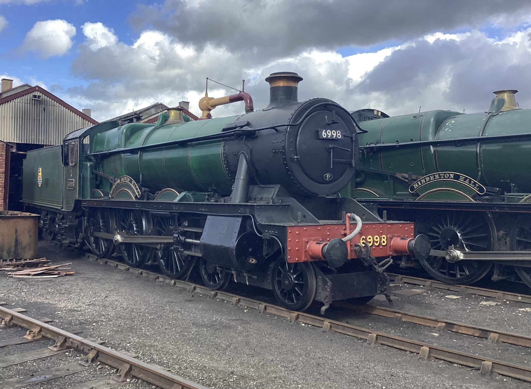Photo of 6998 steam at Didcot Railway Centre — trainlogger