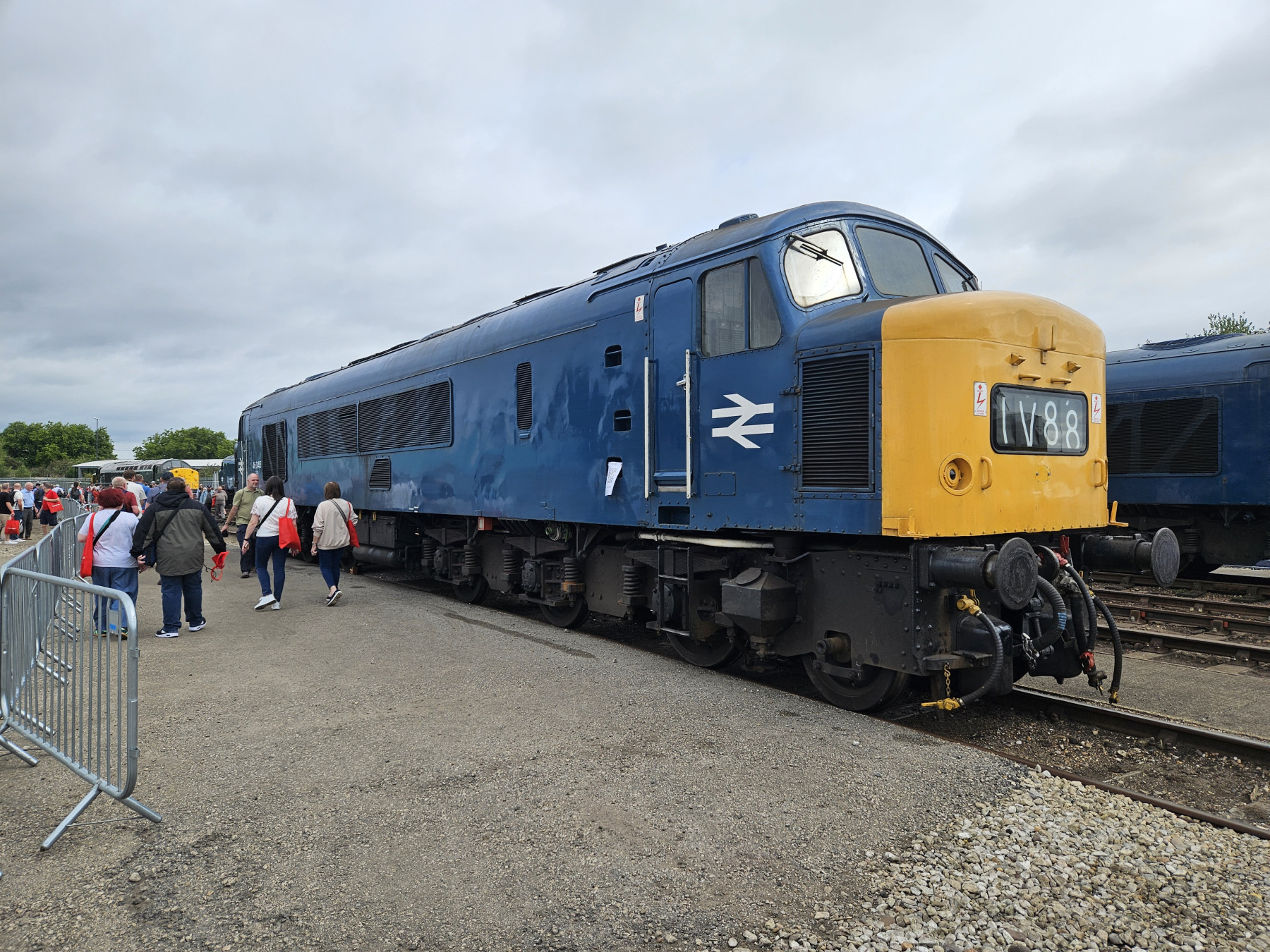 Photo of 46045 at Derby - The Greatest Gathering 2025 — trainlogger