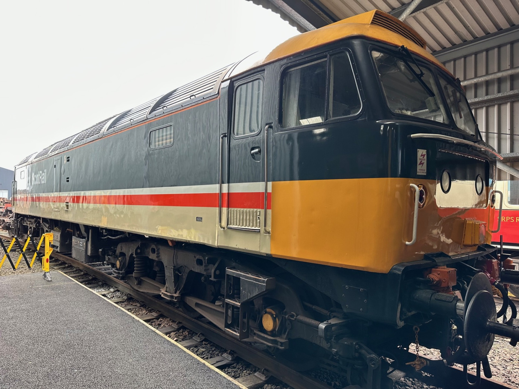 Photo of 47643 at Bo'ness & Kinneil Railway — trainlogger