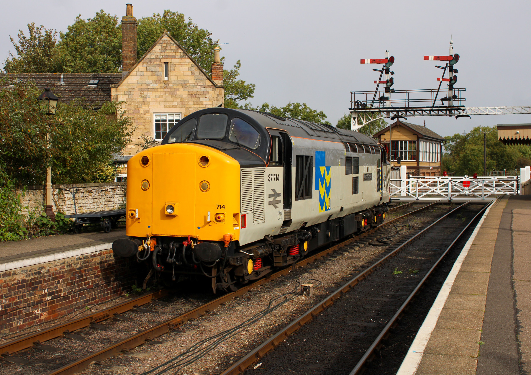 Photo of 37714 at Nene Valley Railway — trainlogger