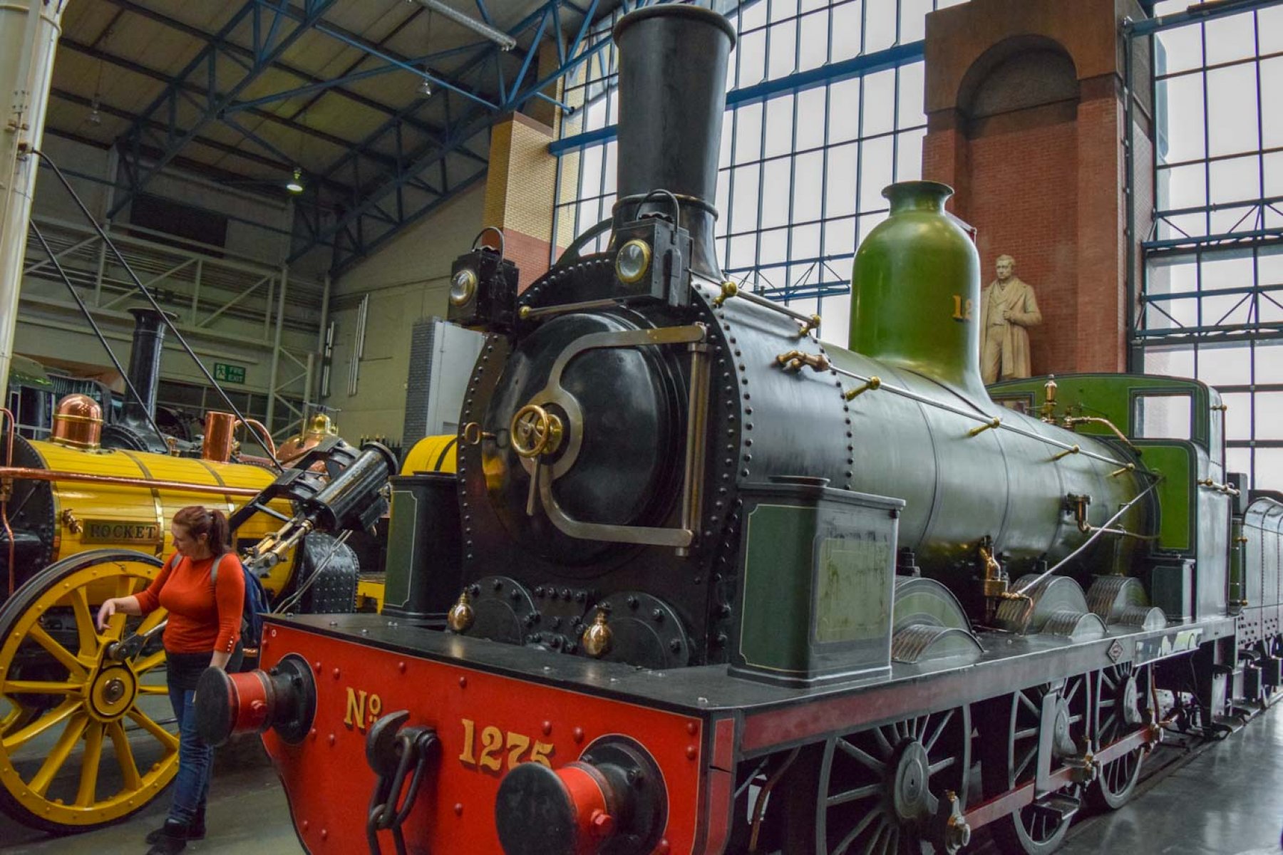 Photo of 1275 steam at York National Railway Museum — trainlogger