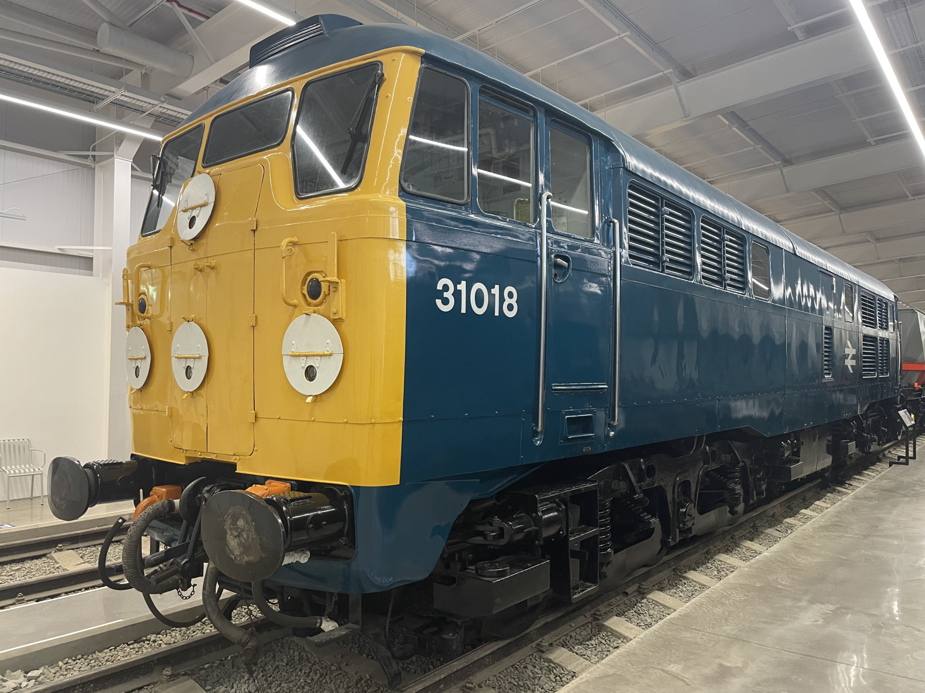 Photo of 31018 at Locomotion, Shildon — trainlogger
