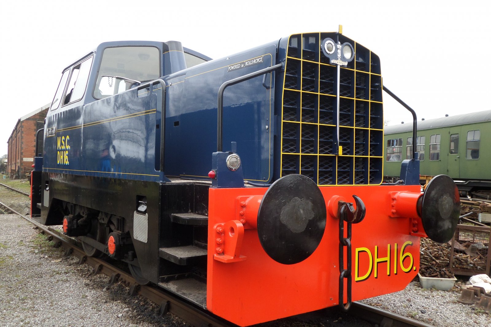 Photo of DH16 at East Somerset Railway — trainlogger