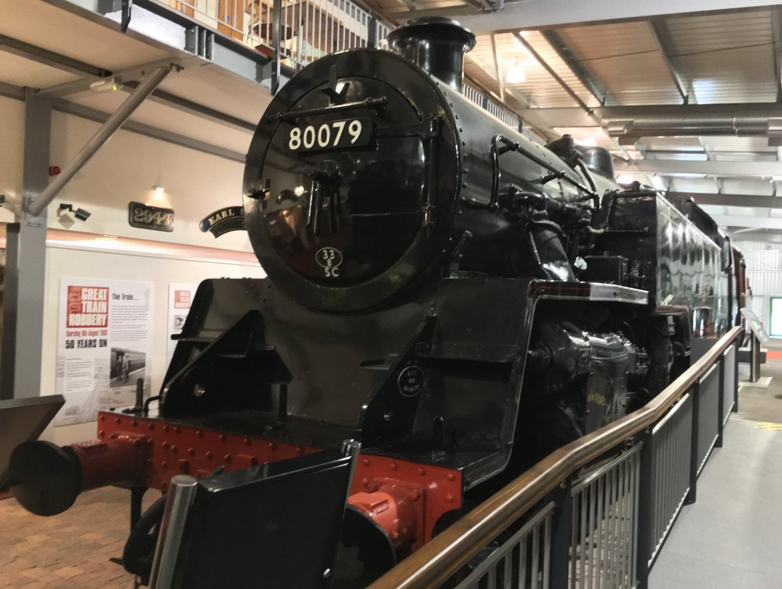 Photo of 80079 steam at Severn Valley Railway - Highley Engine House ...