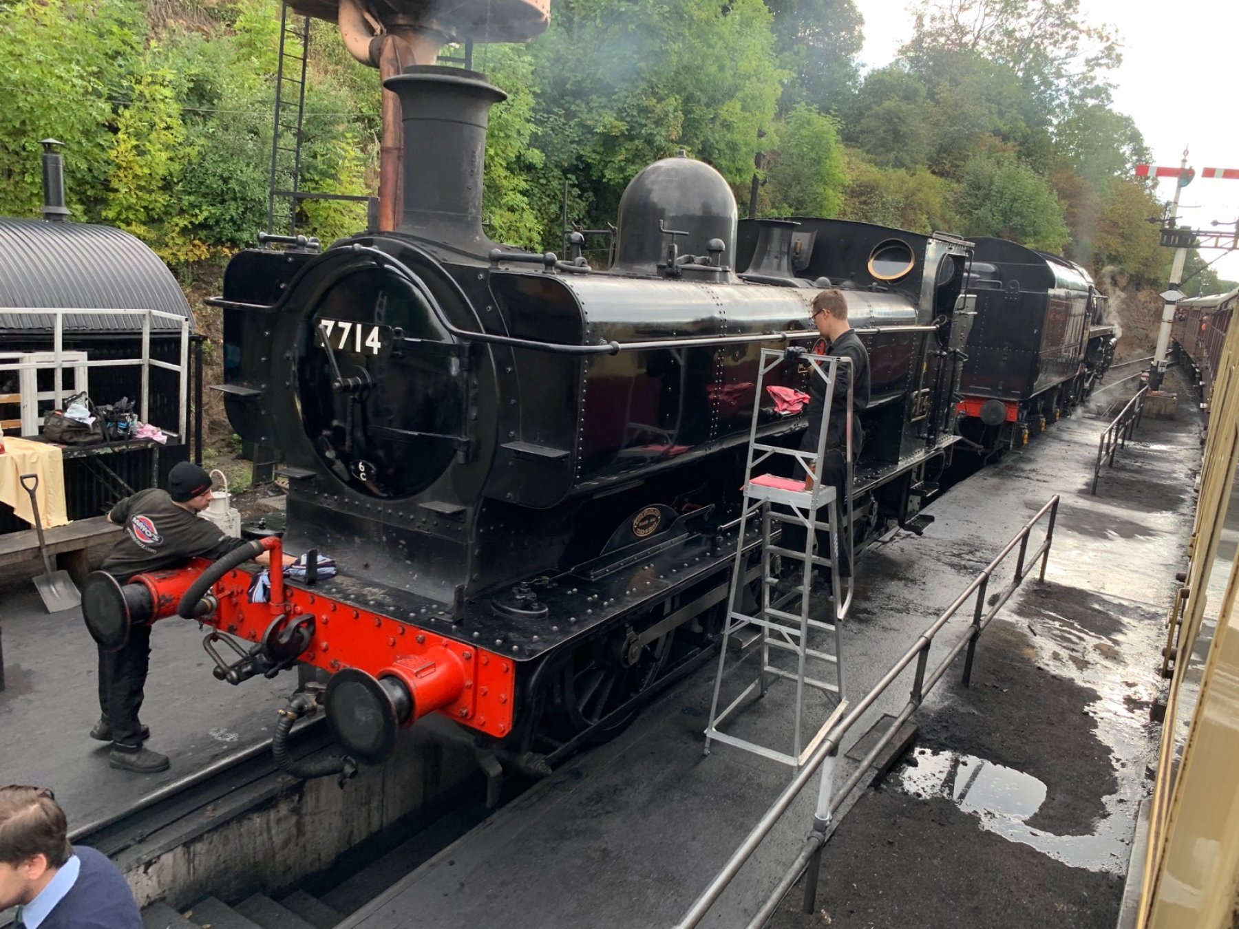 Photo of 7714 steam at Severn Valley Railway — trainlogger