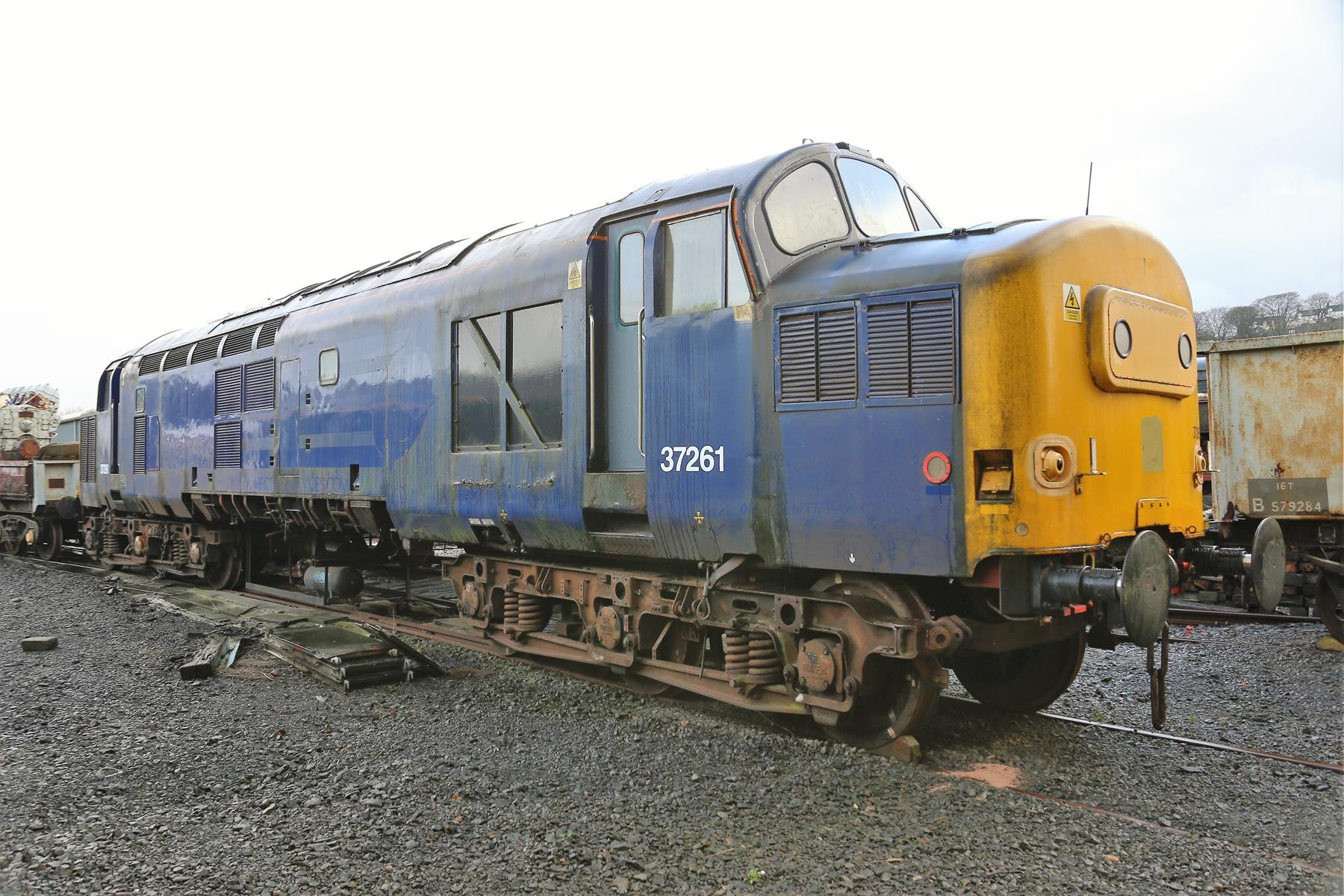 Photo of 37261 at Bo'ness & Kinneil Railway — trainlogger