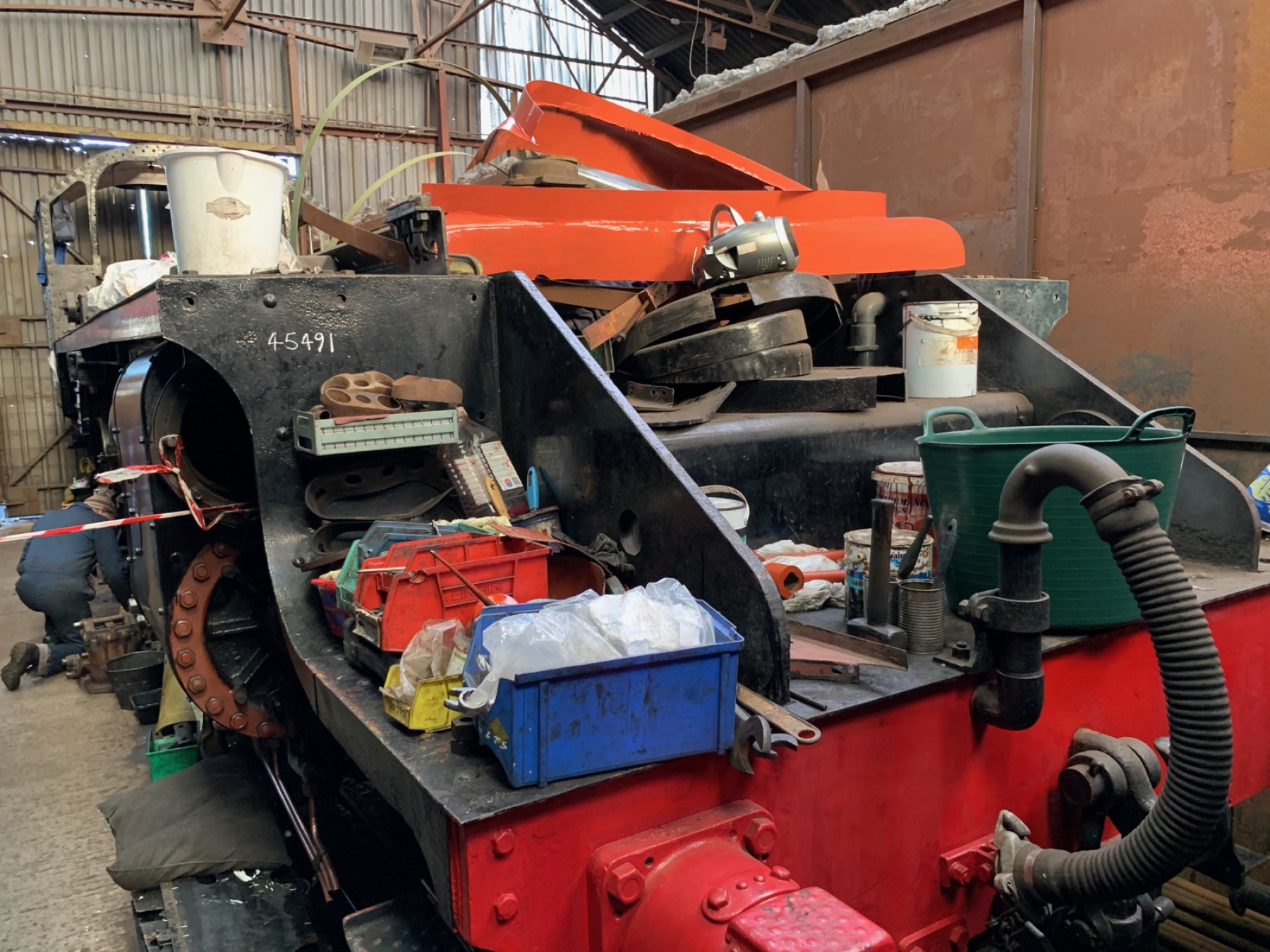 Photo of 45491 steam at Great Central Railway — trainlogger