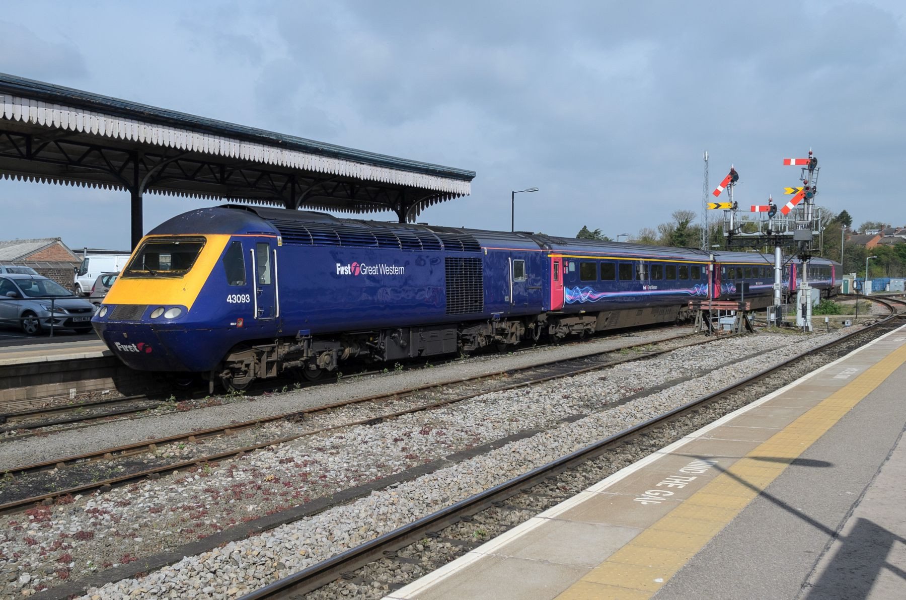 Photo of 43093 at Worcester Shrub Hill — trainlogger