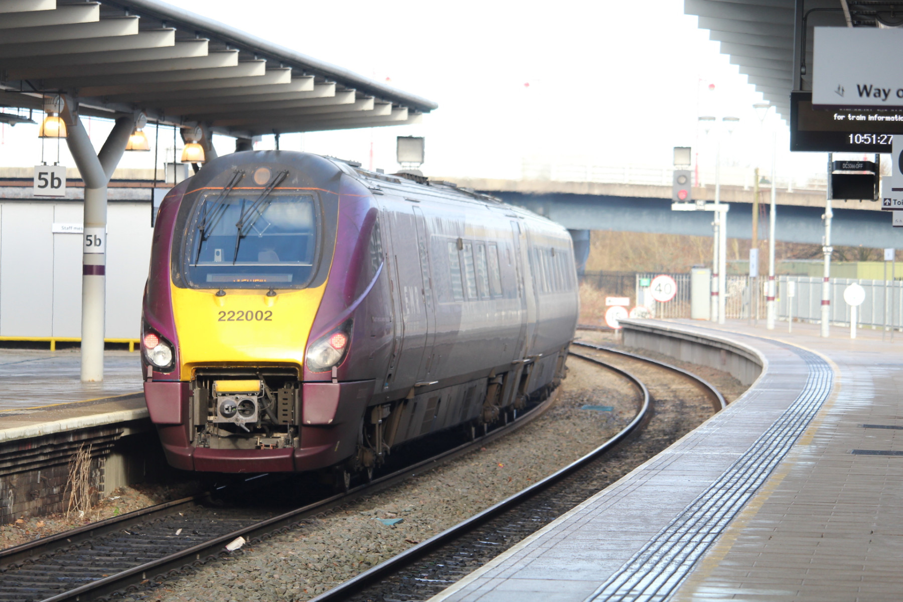 Photo of 222002 at Derby — trainlogger