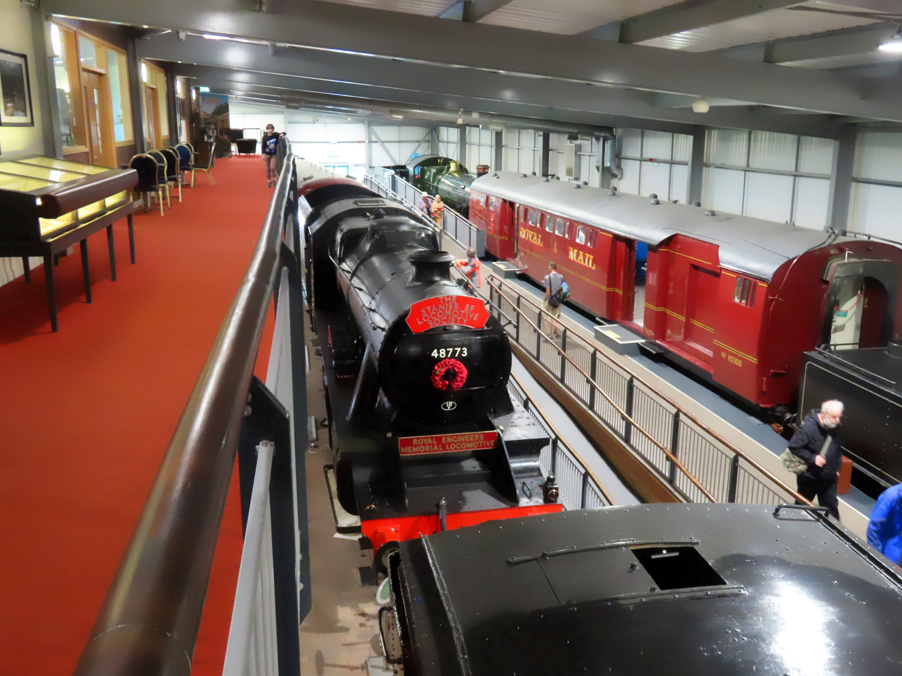 Photo of 48773 Steam at Severn Valley Railway - Highley Engine House ...