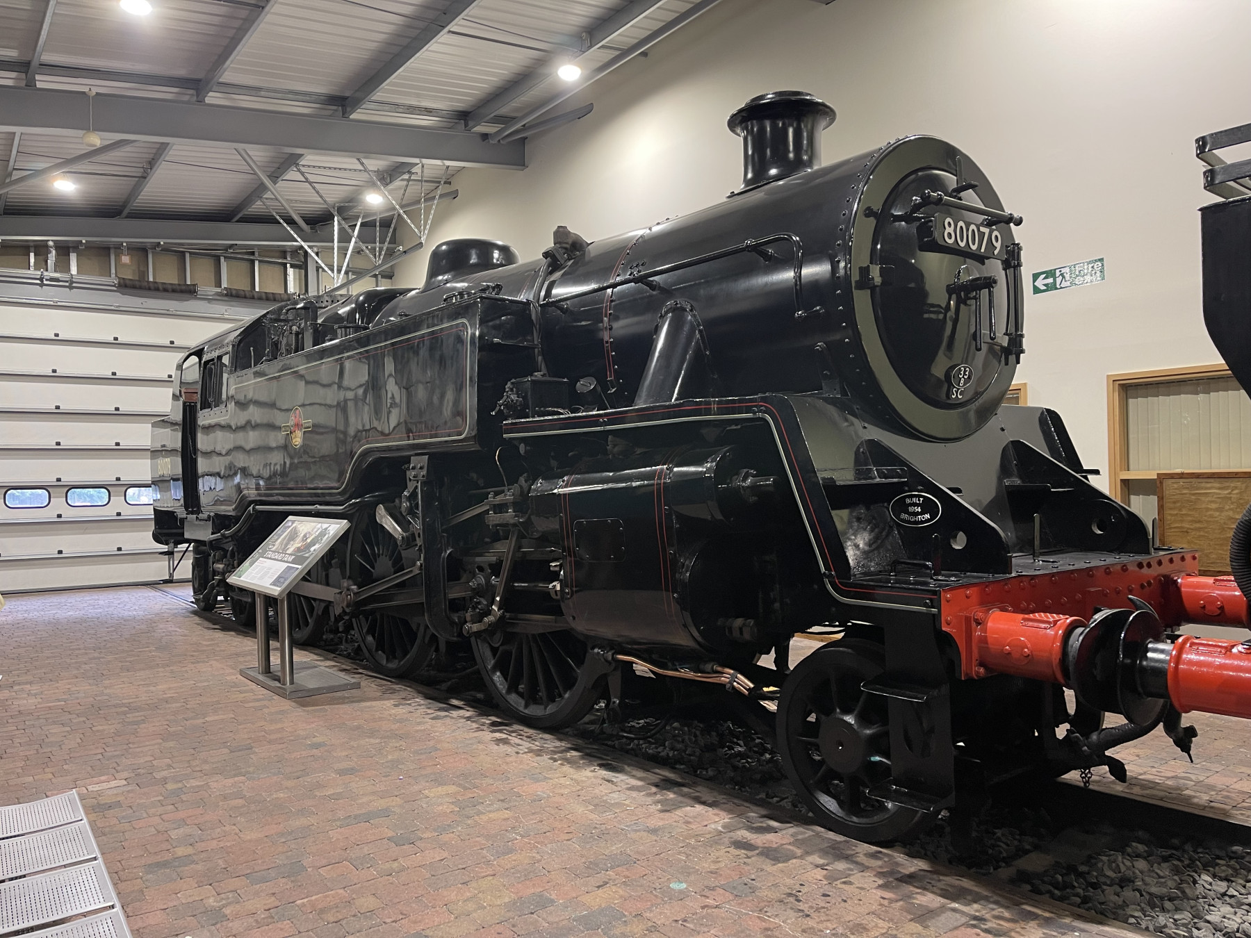 Photo of 80079 steam at Severn Valley Railway - Highley Engine House ...