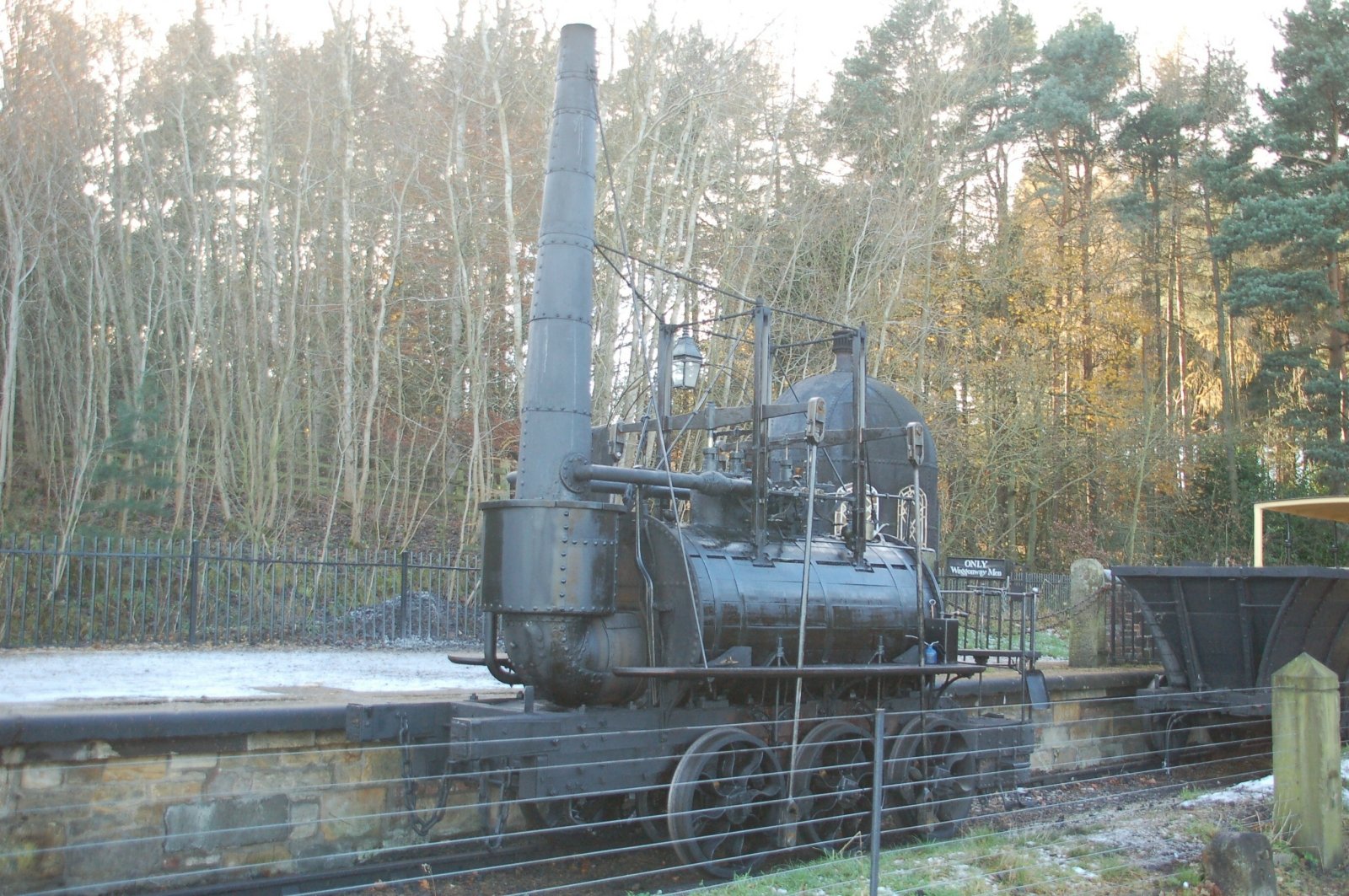 Photo of Steam Elephant (replica) at Beamish Museum — trainlogger