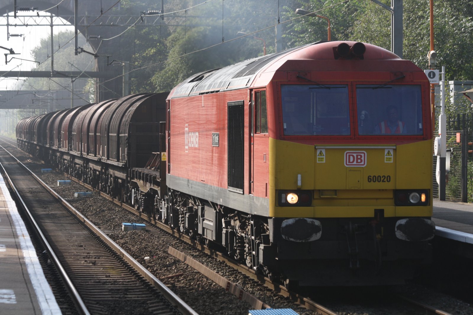 Photo of 60020 at Tame Bridge Parkway — trainlogger