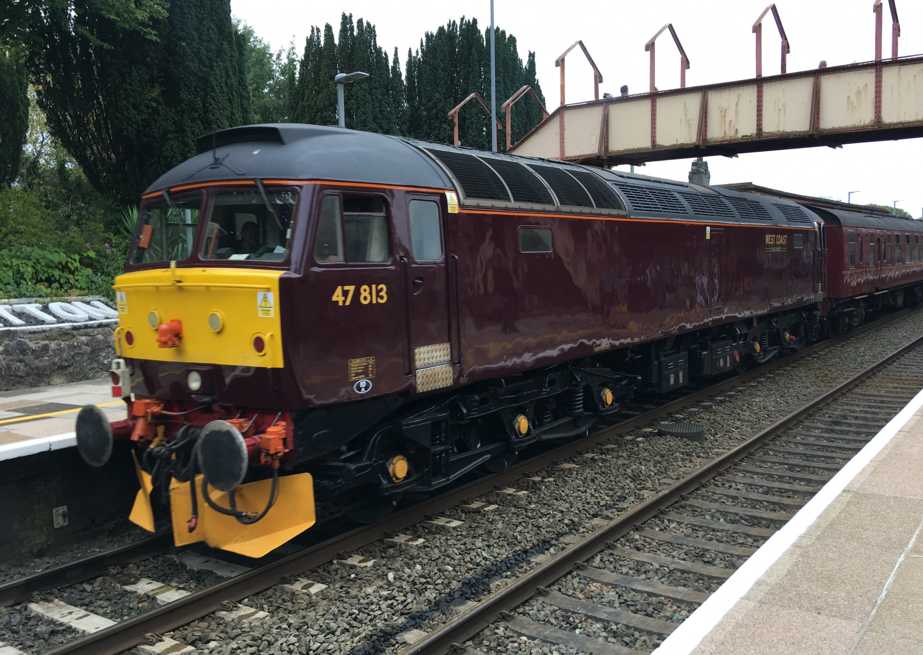 Photo of 47813 at Yatton — trainlogger