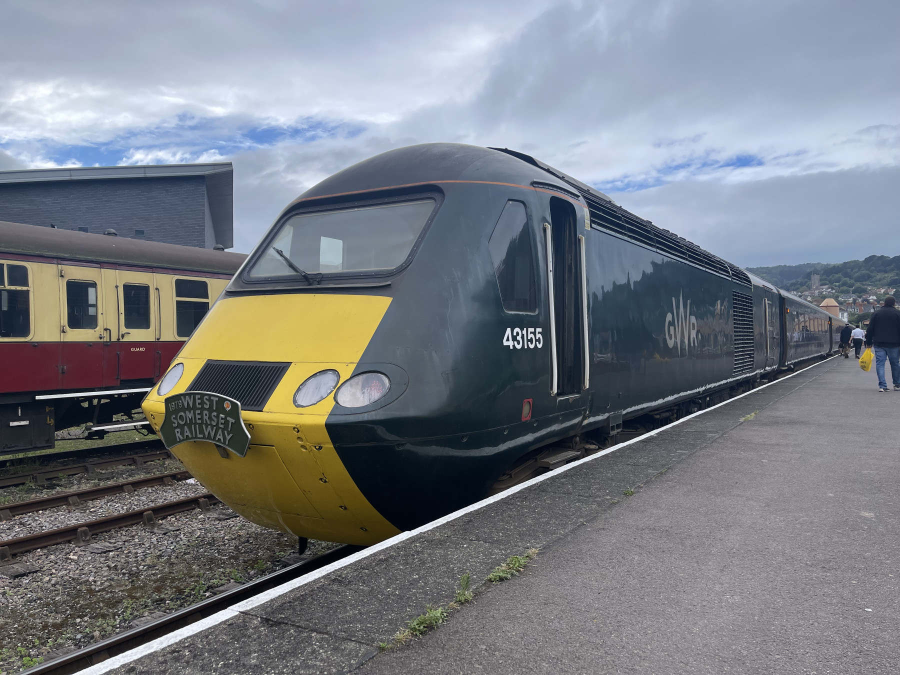Photo of 43155 at West Somerset Railway - Minehead — trainlogger