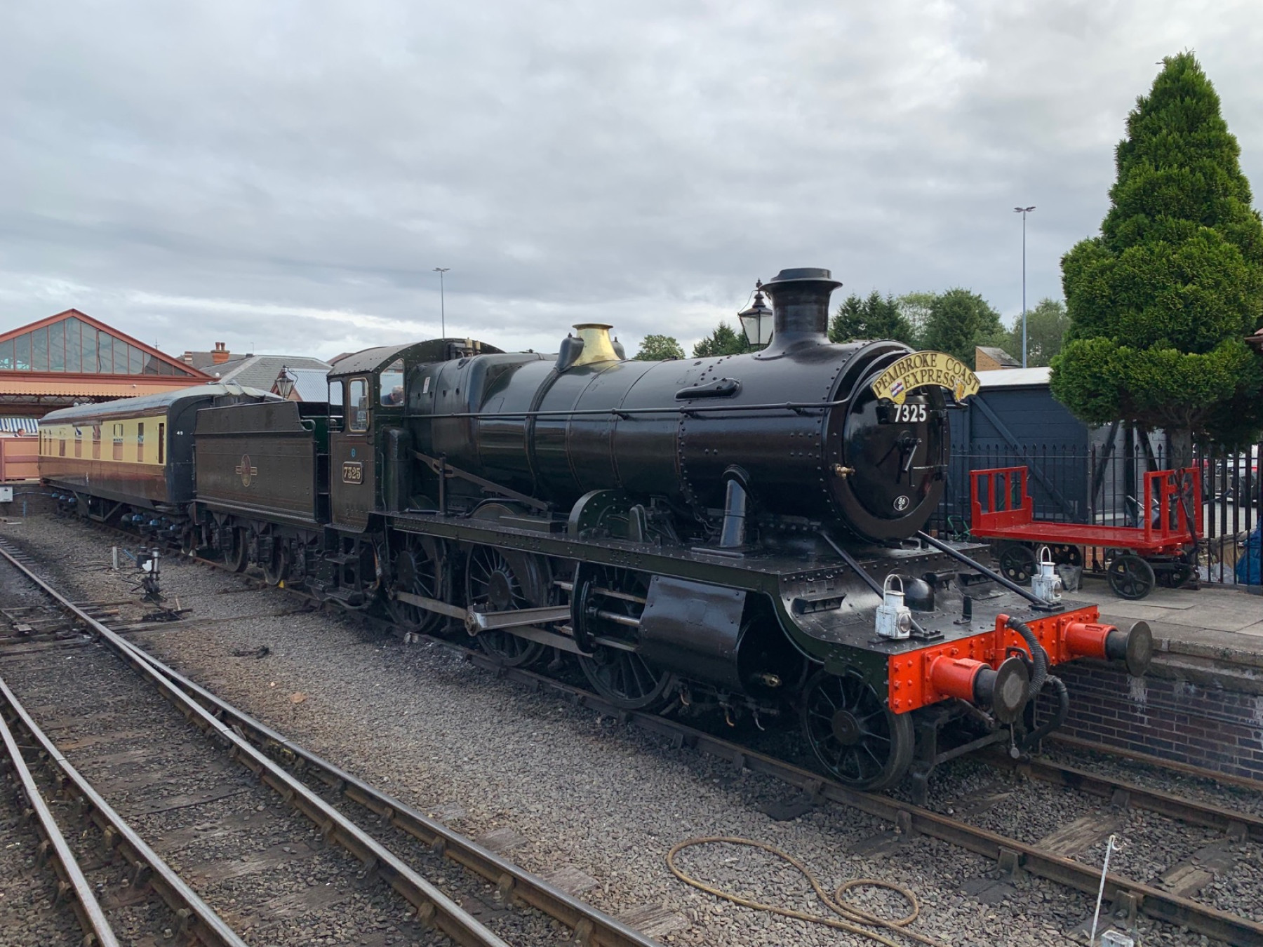 Photo of 7325 steam at Severn Valley Railway — trainlogger