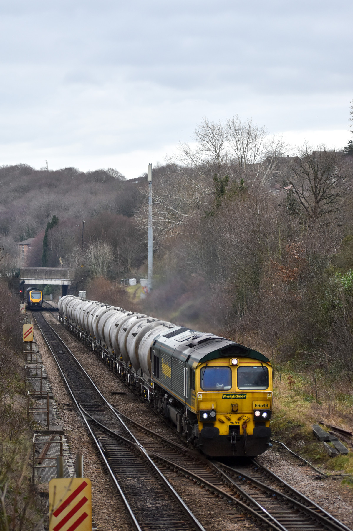 Photo of 66548 at Totley Tunnel East — trainlogger