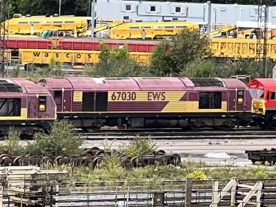 67030 - Class 67 / Locomotives — trainlogger