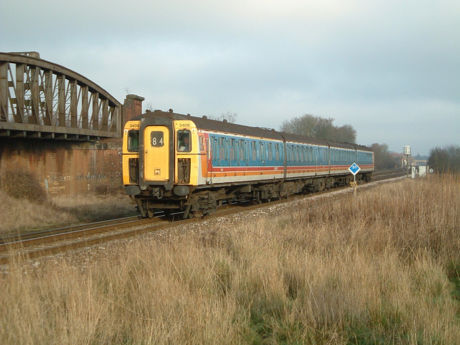 Photo of 3408 at Battledown Flyover — trainlogger