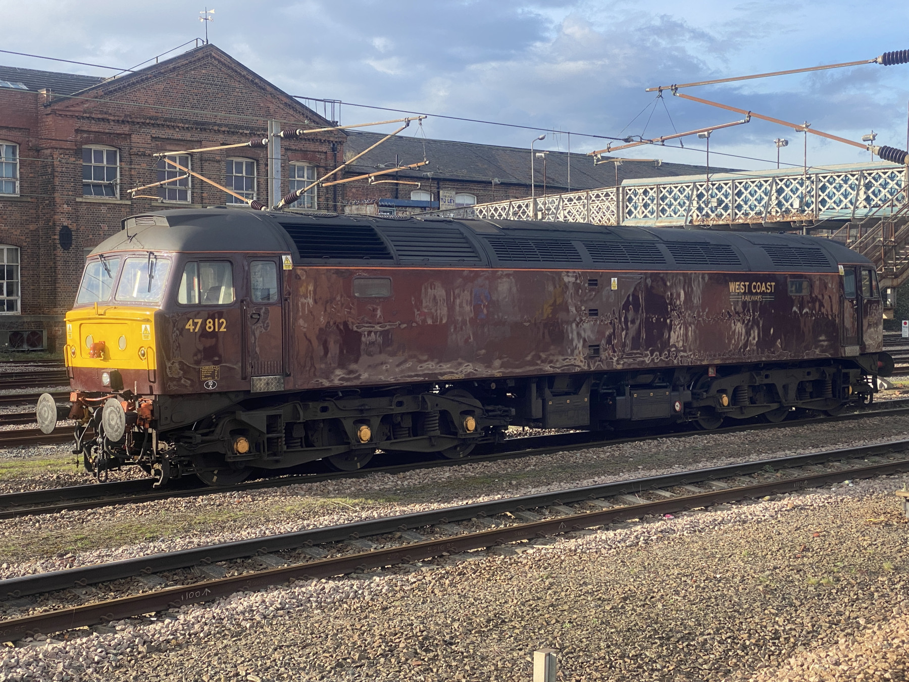 Photo of 47812 at Doncaster — trainlogger