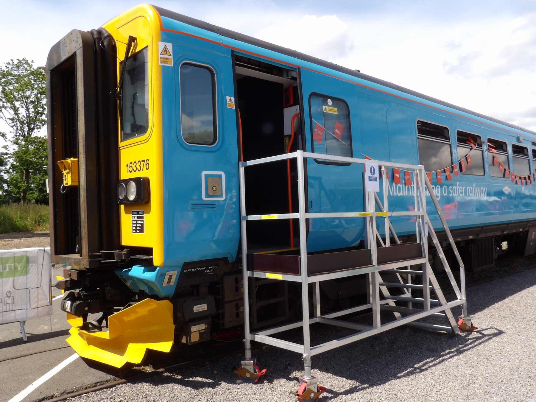 Photo of 153376 at Long Marston - Rail Live 2024 — trainlogger