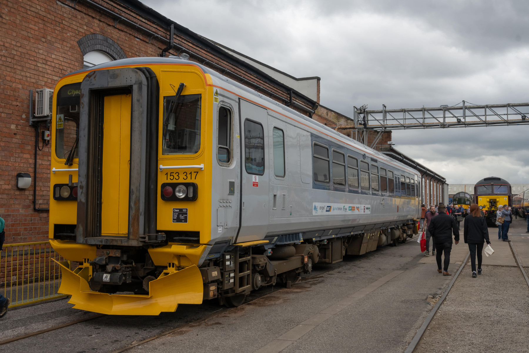 Photo of 153317 at Derby - The Greatest Gathering 2025 — trainlogger
