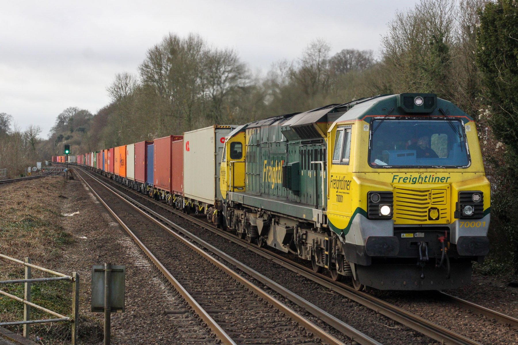 Photo of 70001 at Shawford — trainlogger