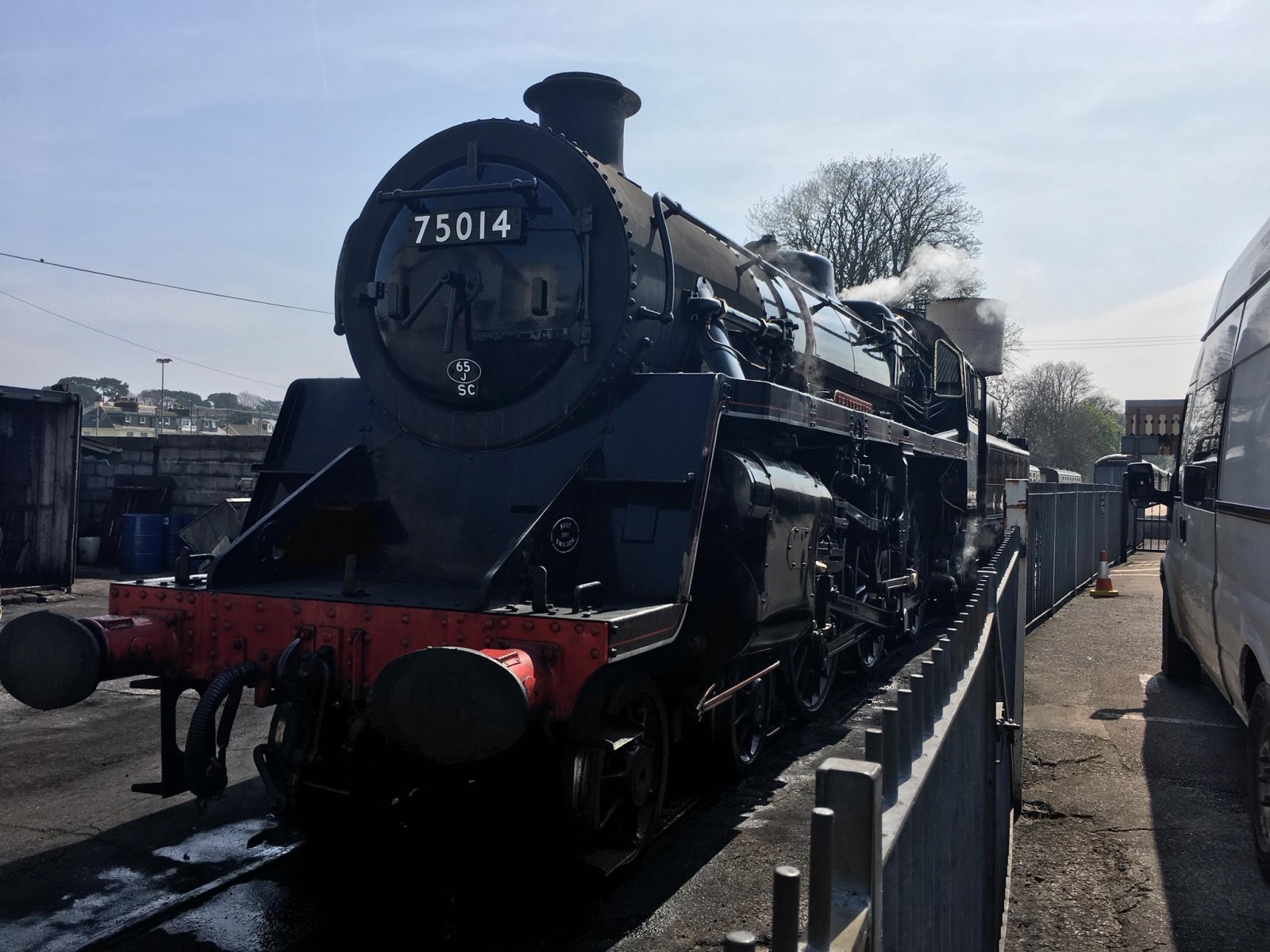 Photo of 75014 steam at Dartmouth Steam Railway - Paignton Queens Park ...