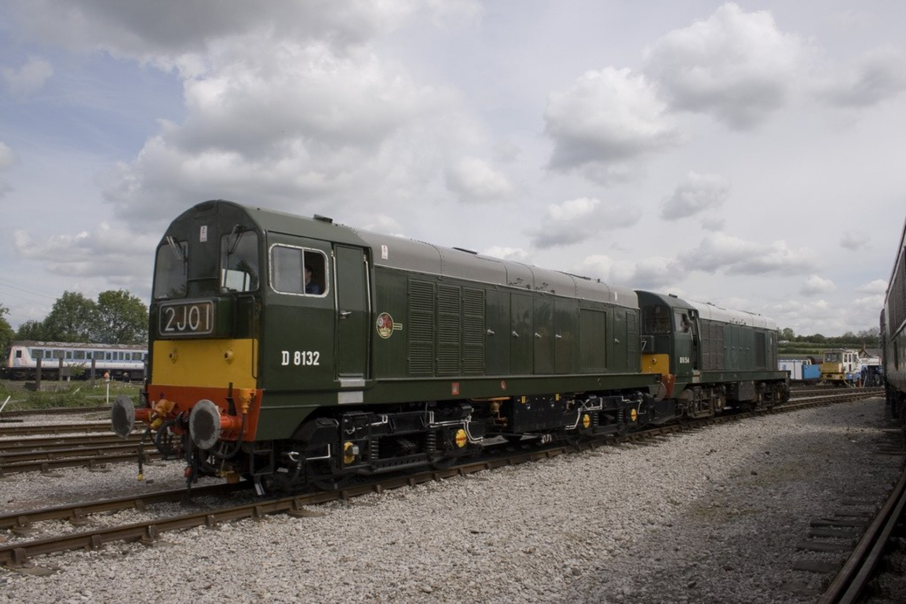 Photo of D8132 at The Midland Railway - Swanwick Junction — trainlogger