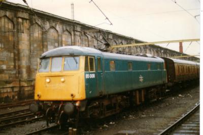 85008 - Class 85 / Locomotives (AC electric) — trainlogger