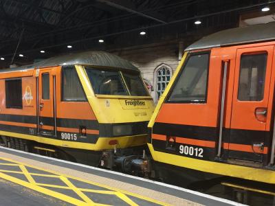 90015 - Class 90 / Locomotives (AC electric) — trainlogger