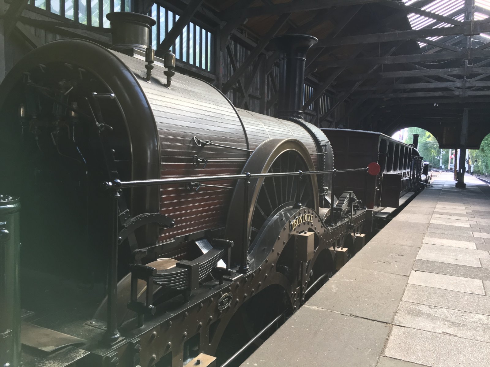 Photo of iron duke steam at Didcot Railway Centre — trainlogger