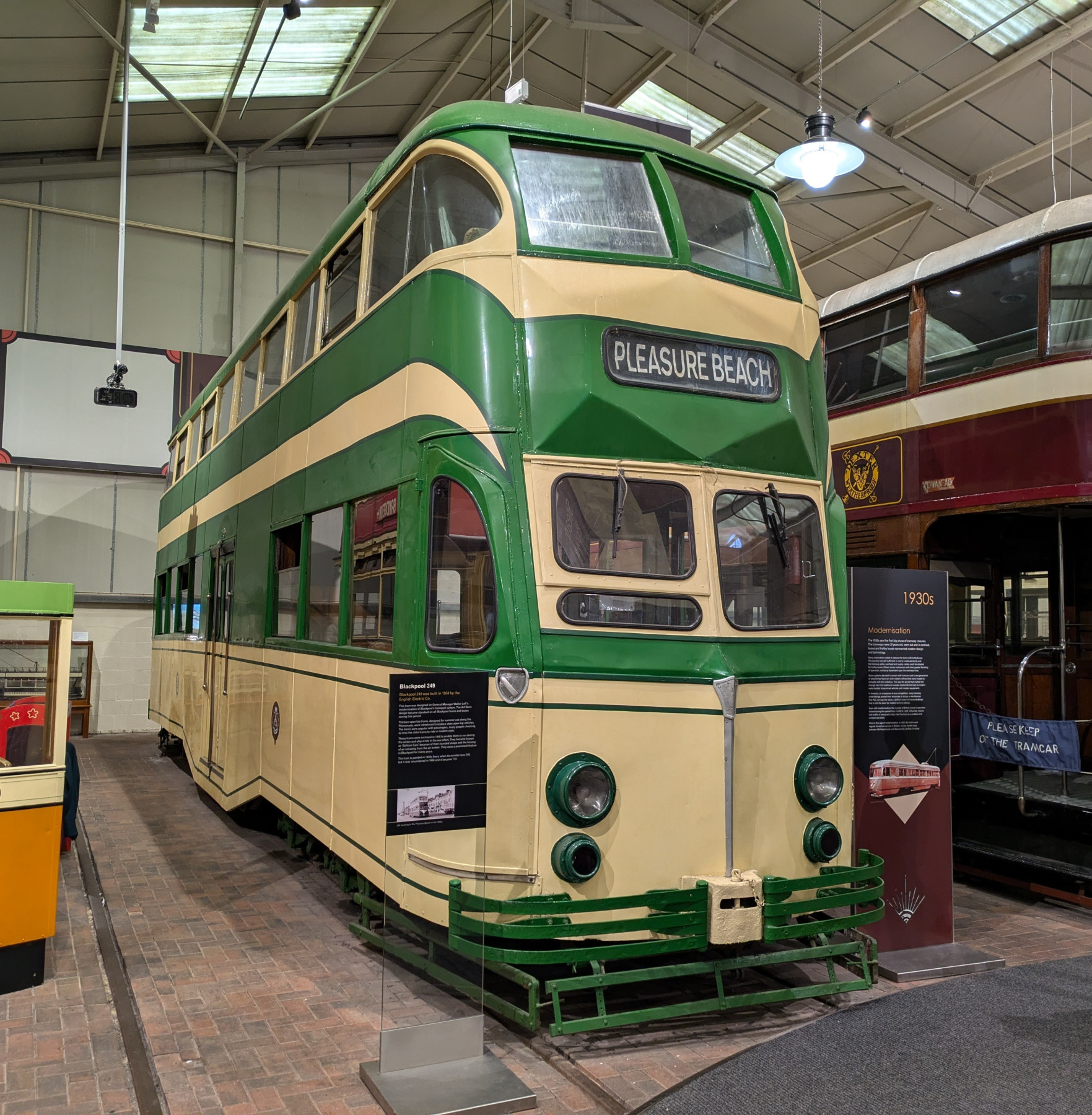 Photo of BT 249 at Crich Tramway Museum — trainlogger
