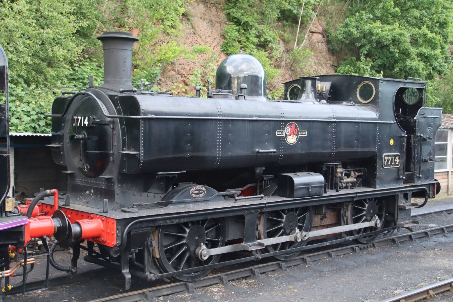 Photo of 7714 steam at Severn Valley Railway — trainlogger