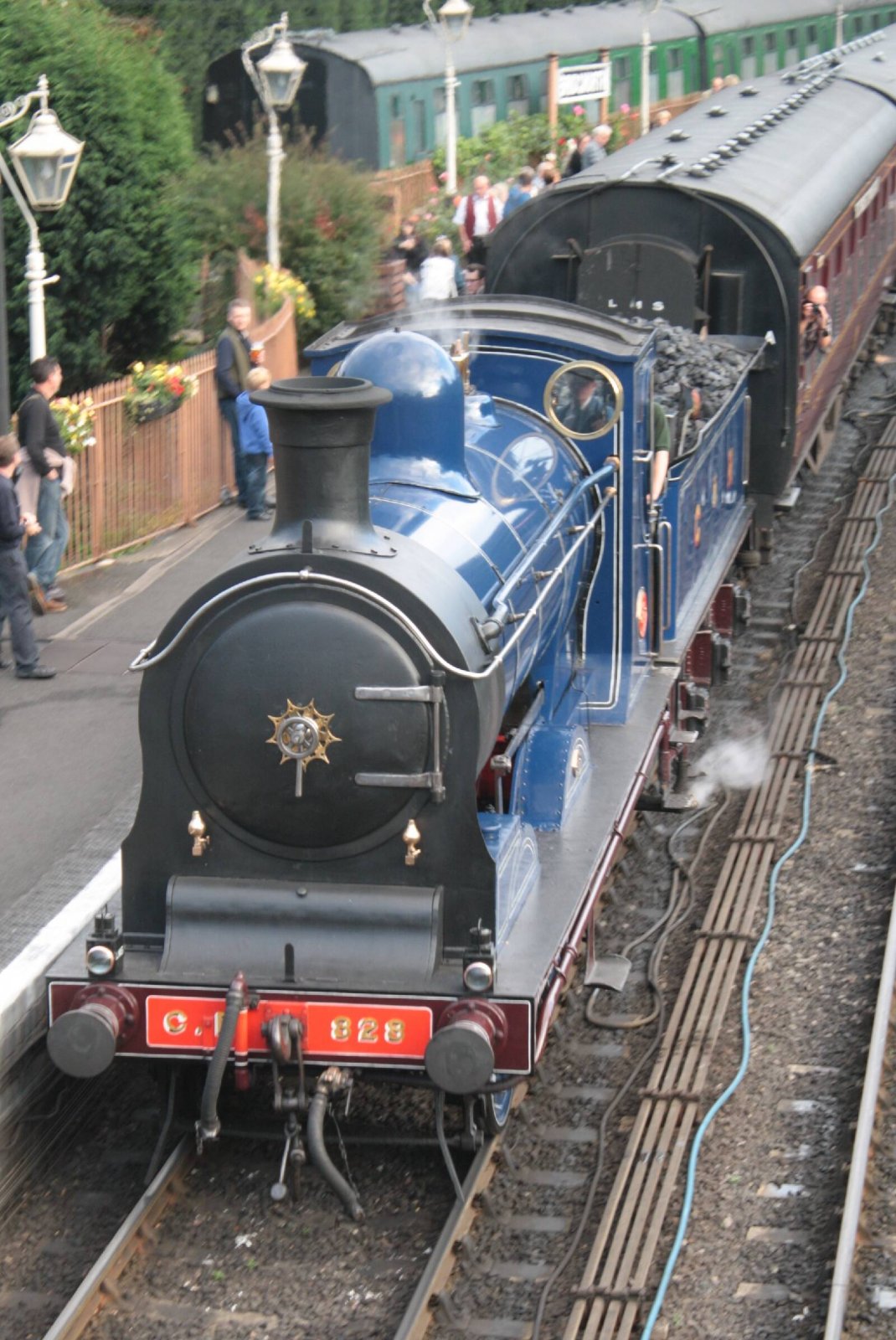 Photo of CR 828 steam at Severn Valley Railway — trainlogger