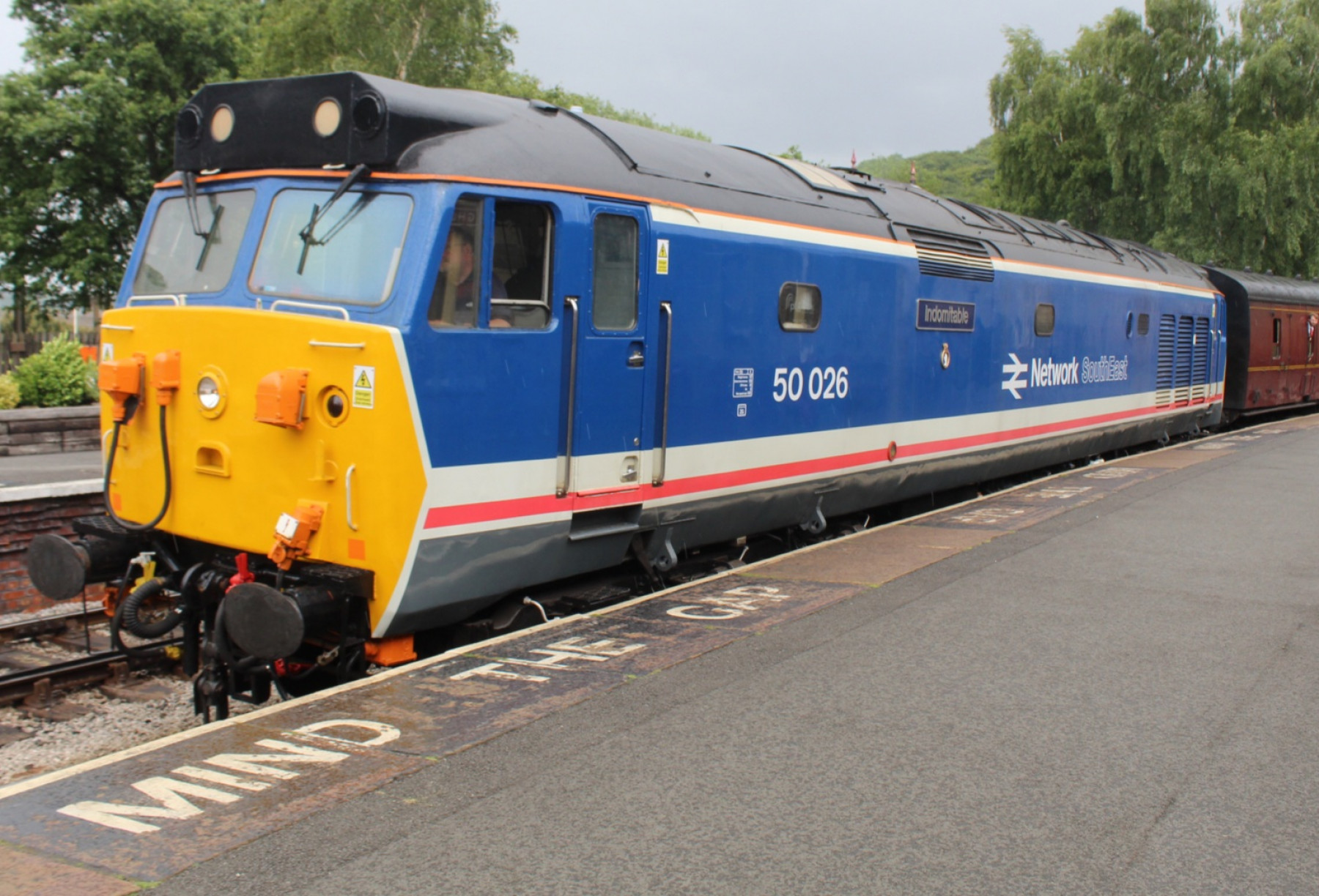 Photo of 50026 at Keighley & Worth Valley Railway Diesel Gala 2022 ...