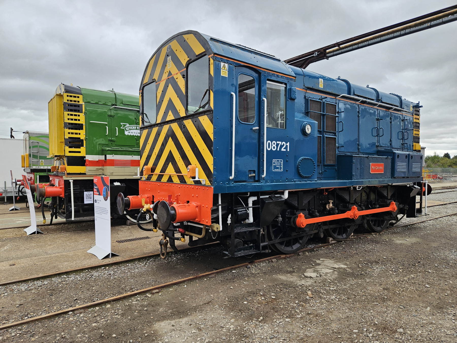 Photo of 08721 at Derby - The Greatest Gathering 2025 — trainlogger