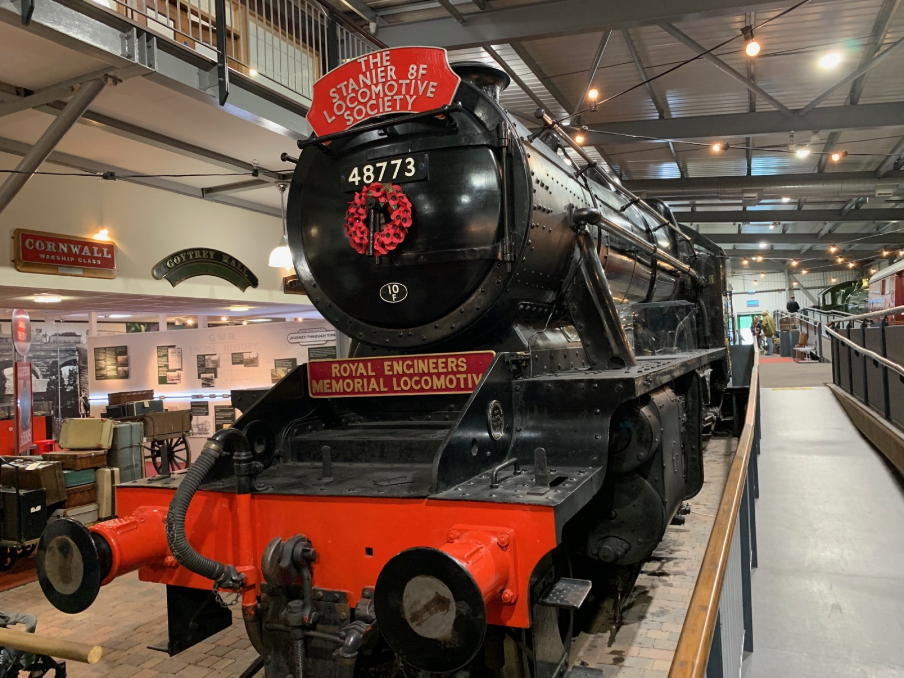 Photo of 48773 steam at Severn Valley Railway - Highley Engine House ...