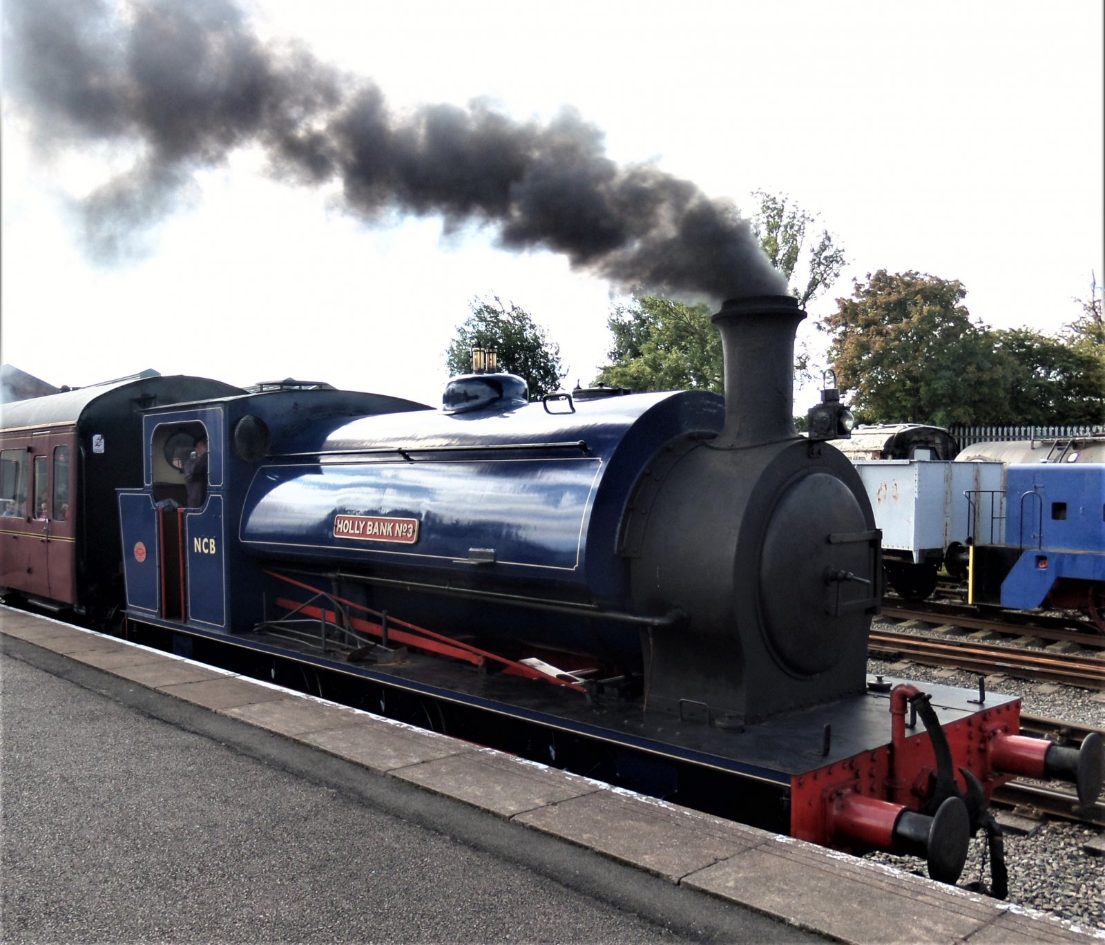 Photo of HE3783 steam at Chasewater Railway — trainlogger