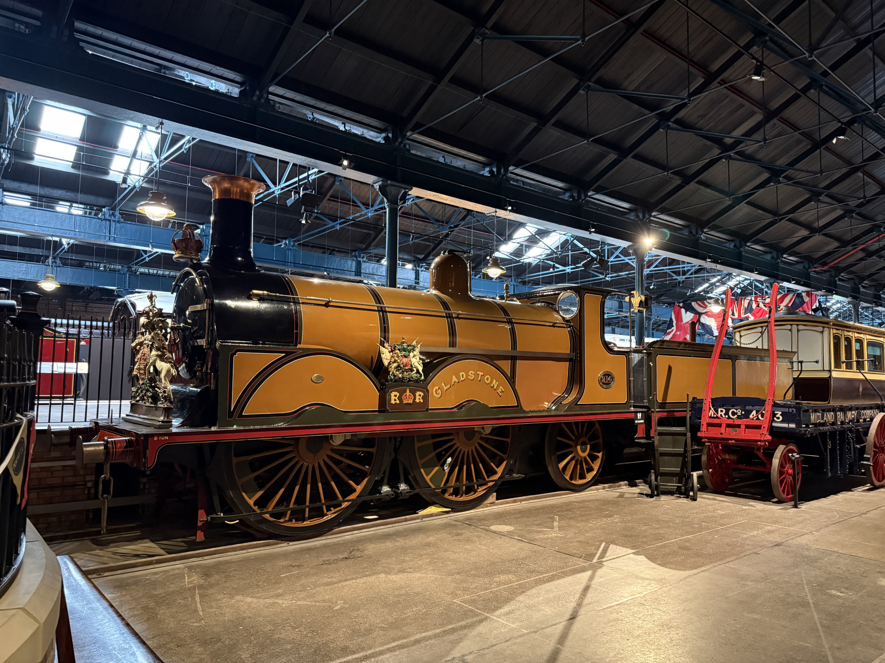 Photo of 214 steam at York National Railway Museum — trainlogger