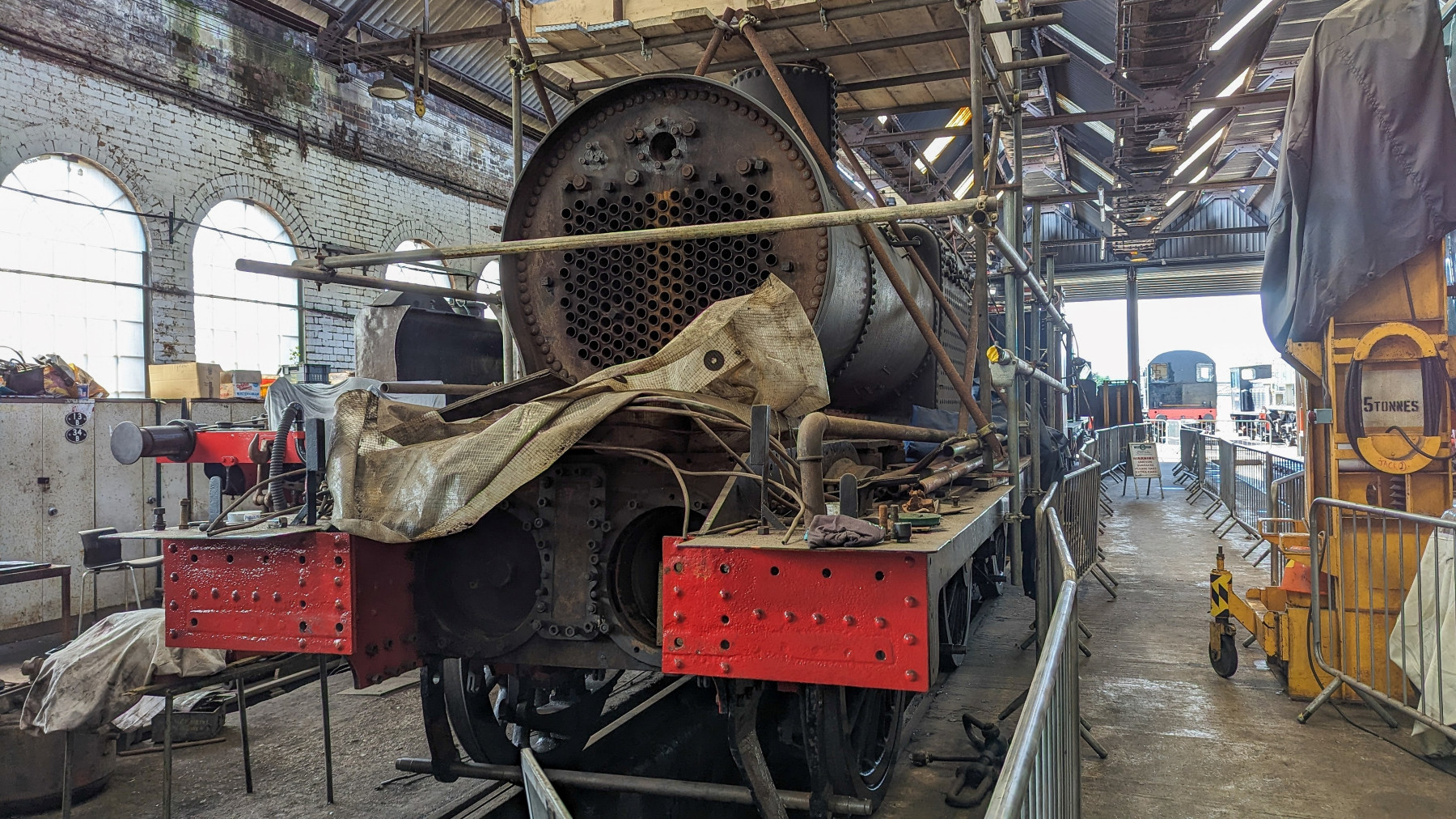 Photo of 47493 steam at Spa Valley Railway — trainlogger