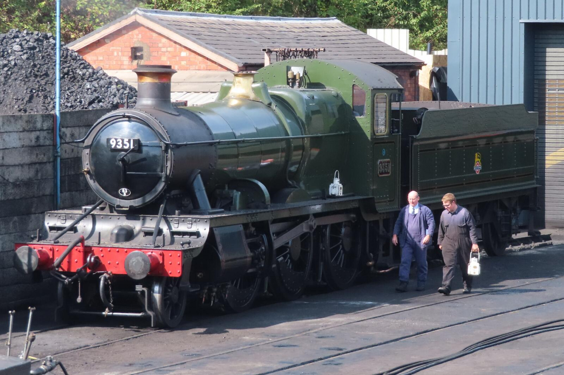 Photo of 9351 steam at Severn Valley Railway — trainlogger