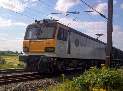 92008 - Class 92 / Locomotives (AC electric) — trainlogger