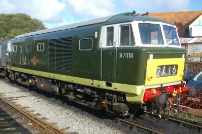 D7018 - Class 35 / Locomotives — trainlogger