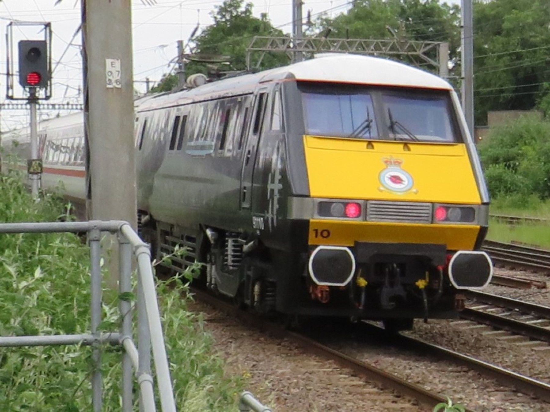 Photo of 91110 at Alexandra Palace — trainlogger