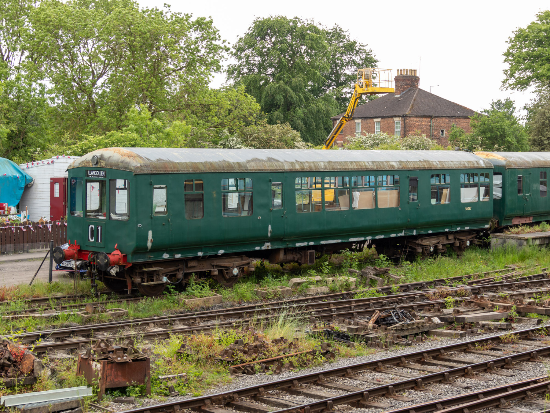 Photo of DMU 56097 at The Midland Railway - Butterley — trainlogger