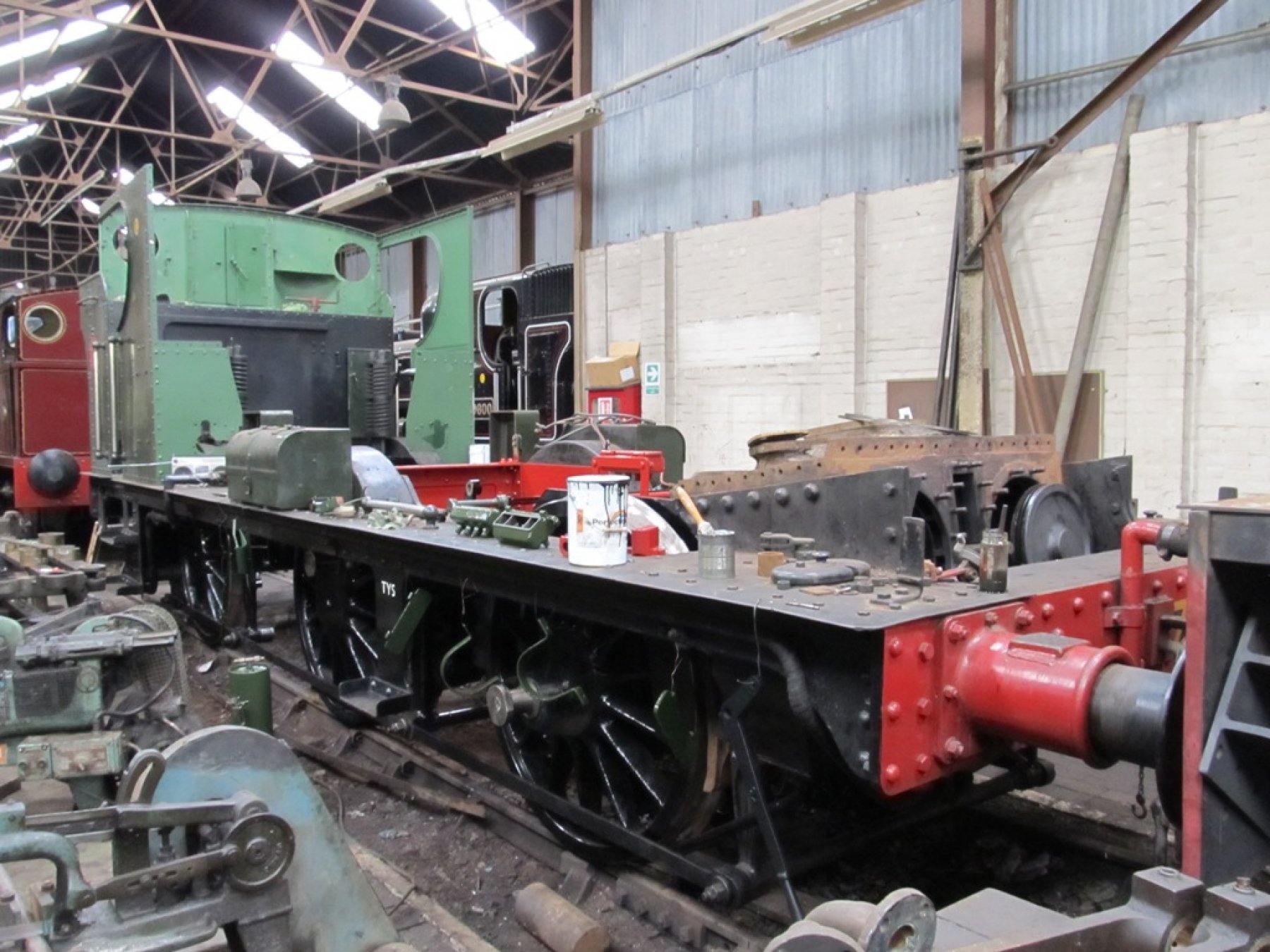 Photo of 7752 STEAM at Tyseley Locomotive Works — trainlogger