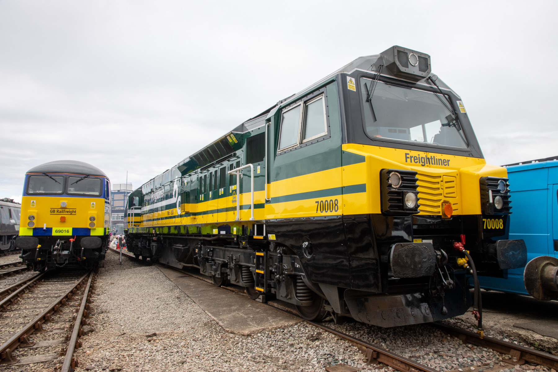 Photo of 70008 at Derby - The Greatest Gathering 2025 — trainlogger